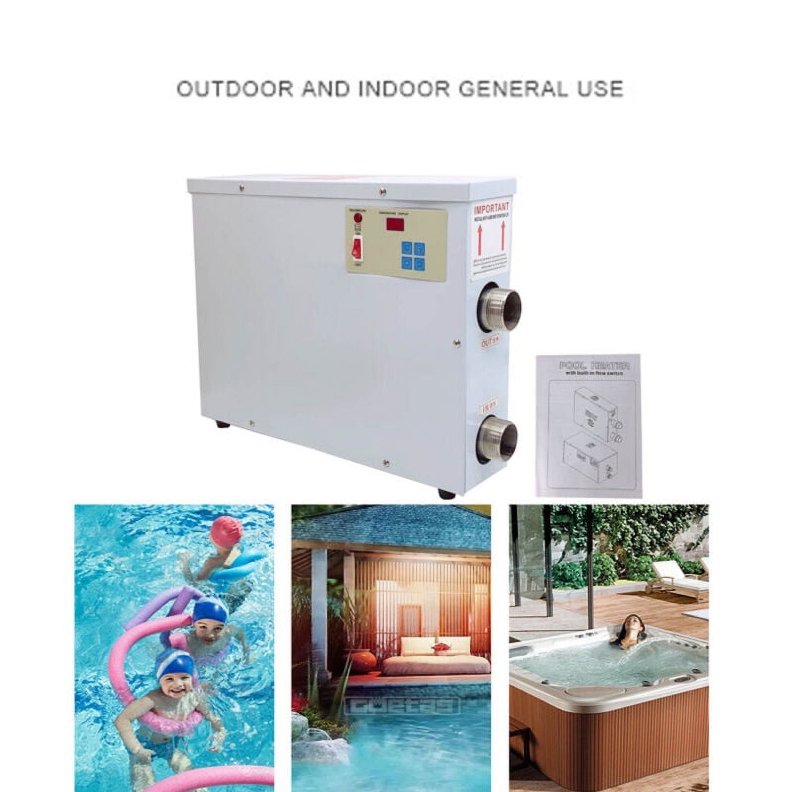 YILIKISS 11KW 220V Pool Heater Thermostat Swimming Pool SPA Hot Tub ...