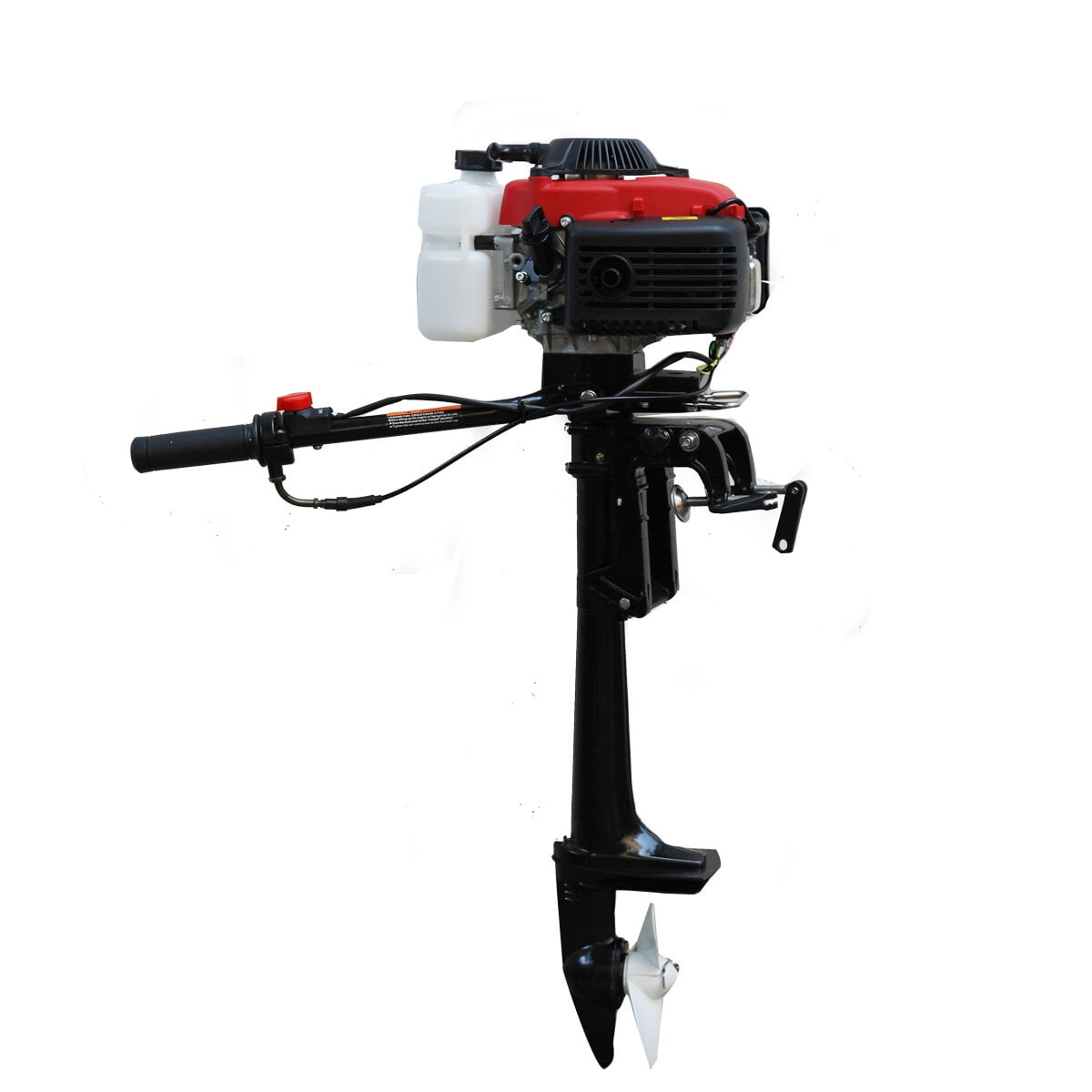 YILIKISS 4 Stroke 4HP Outboard Motor Engine with Air Cooling CDI System ...