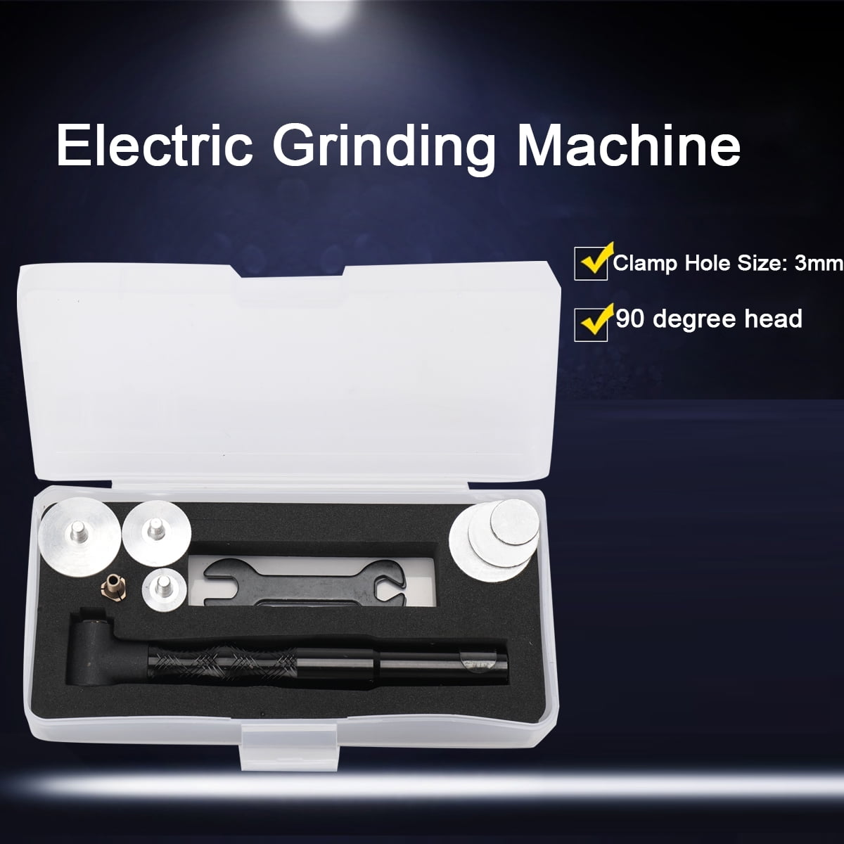 YILIKISS 90 Degree Elbow Grinder Mill Grinder Easy to Use Lengthen ...