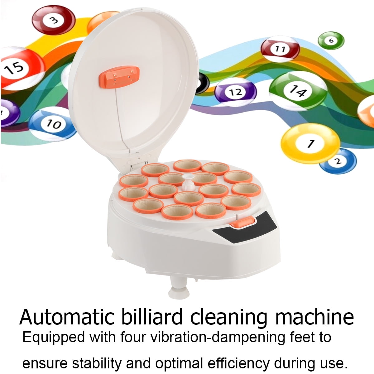 YILIKISS Billiard Ball Cleaning Machine Pool Ball Polishing Washing ...