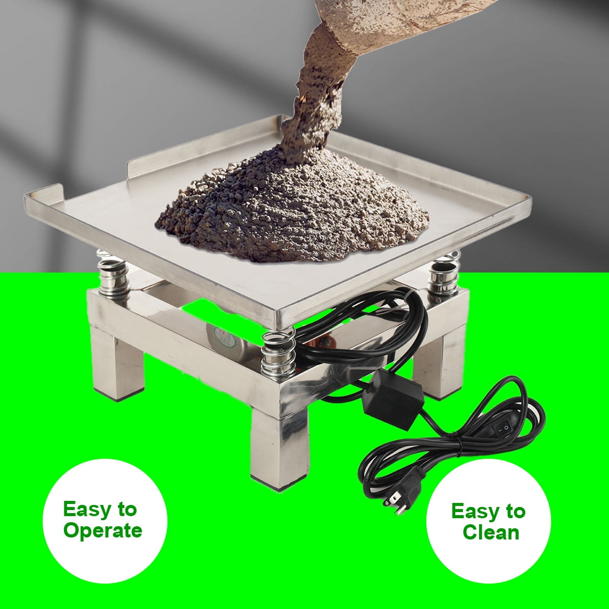 YILIKISS Concrete Vibrating Table Vibration Test Bench Test Block ...