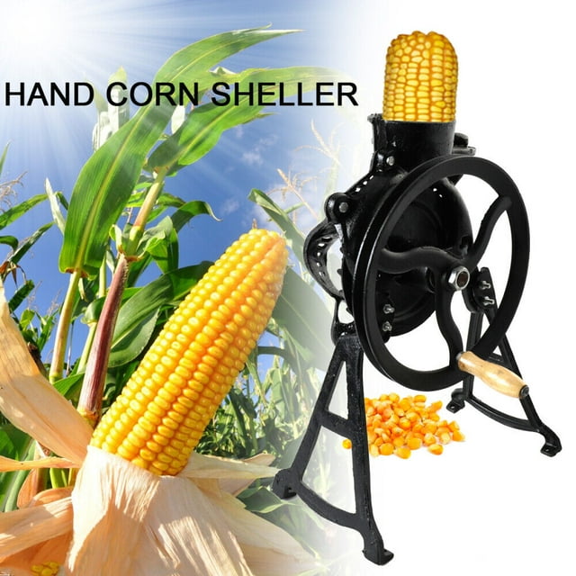 YILIKISS Hand Crank Corn Sheller Heavy Duty Manual Corn Thresher ...