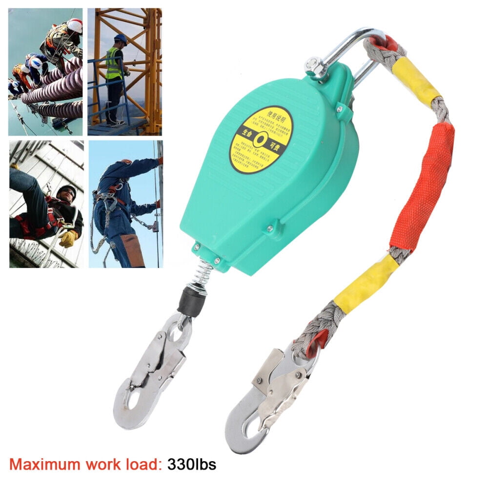 YILIKISS Self Retracting Lifeline 330lbs Fall Arrester Fall Protection ...