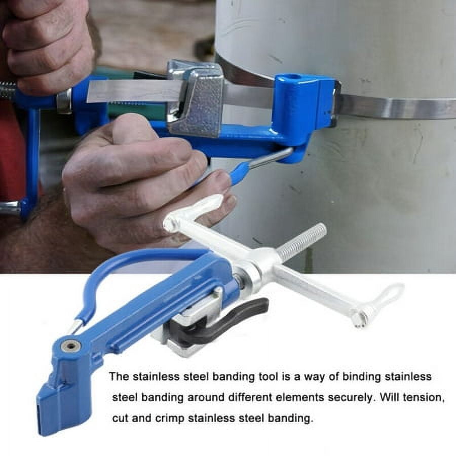 YILIKISS Stainless Steel Band Strapping Plier Strapper Packer Manual ...