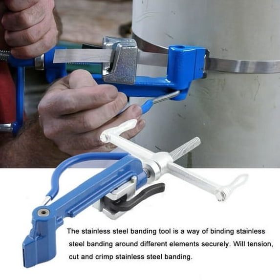 YILIKISS Stainless Steel Band Strapping Plier Strapper Packer Manual ...