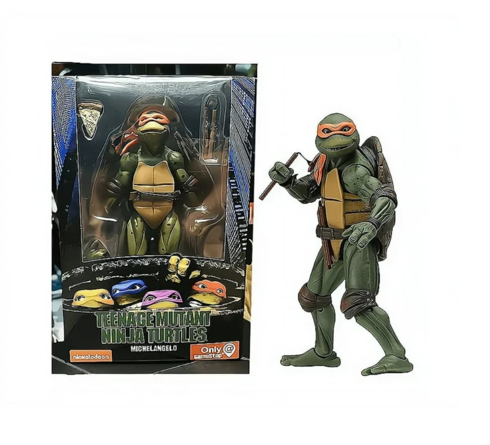 YILUFA1990 MovieTeenage Mutant Ninja Turtles Michelangelo Action Figure ...