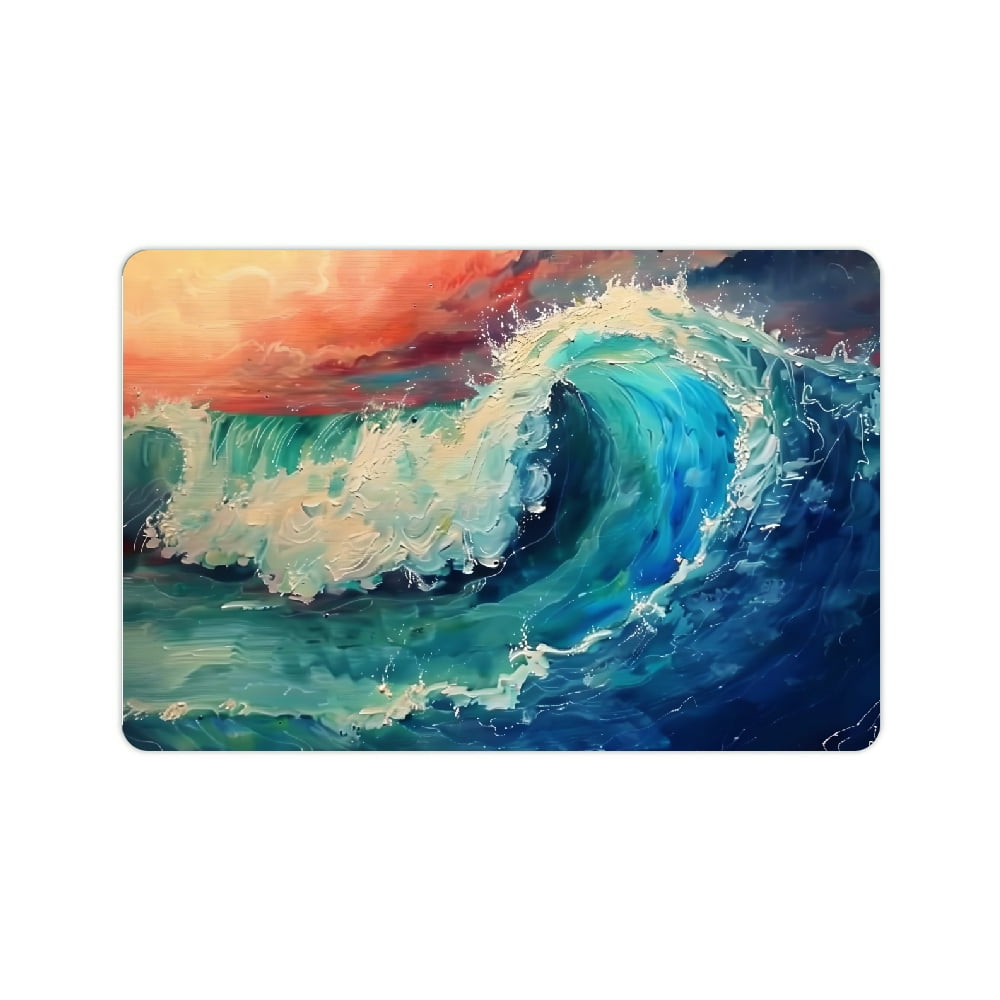 YILUYINQING Fast Absorption Ocean Waves Home Bath Mat Diatom Mud ...