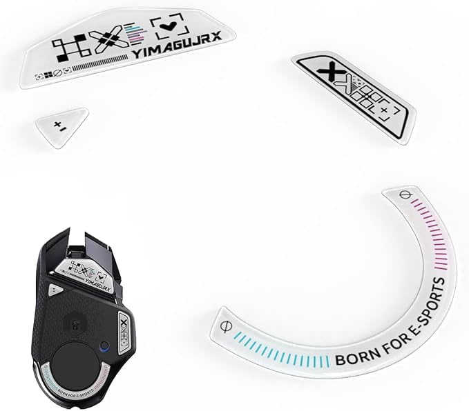 YIMAGUJRX Glass Mouse Skates for Logitech G 502 Lightspeed Wireless ...