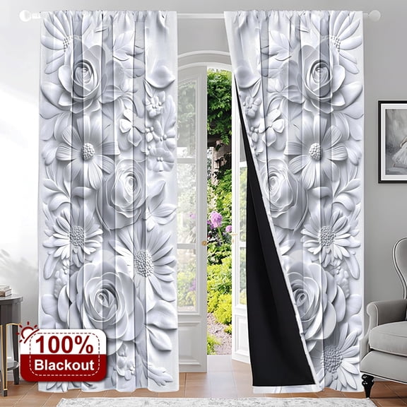 3d Window Curtains