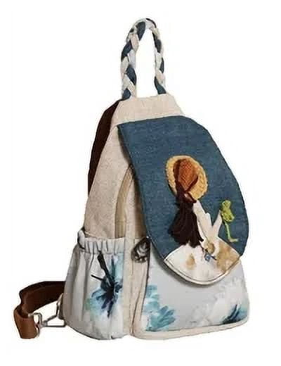 YIMOYICAI Backpack Purse for Women Girl's Convertible Sling Bag Boho ...