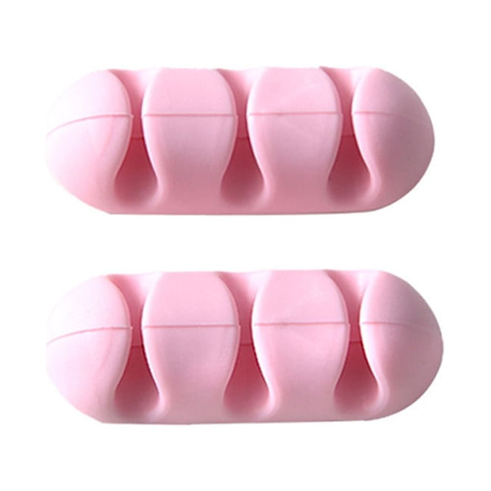 YIMWNYI 2-Pack Silica Gel Headphone Cord Organizer - Cable Management ...