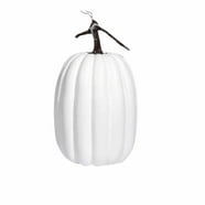 8 Inch Large Artificial Pumpkins Halloween Decor DIY White Foam ...