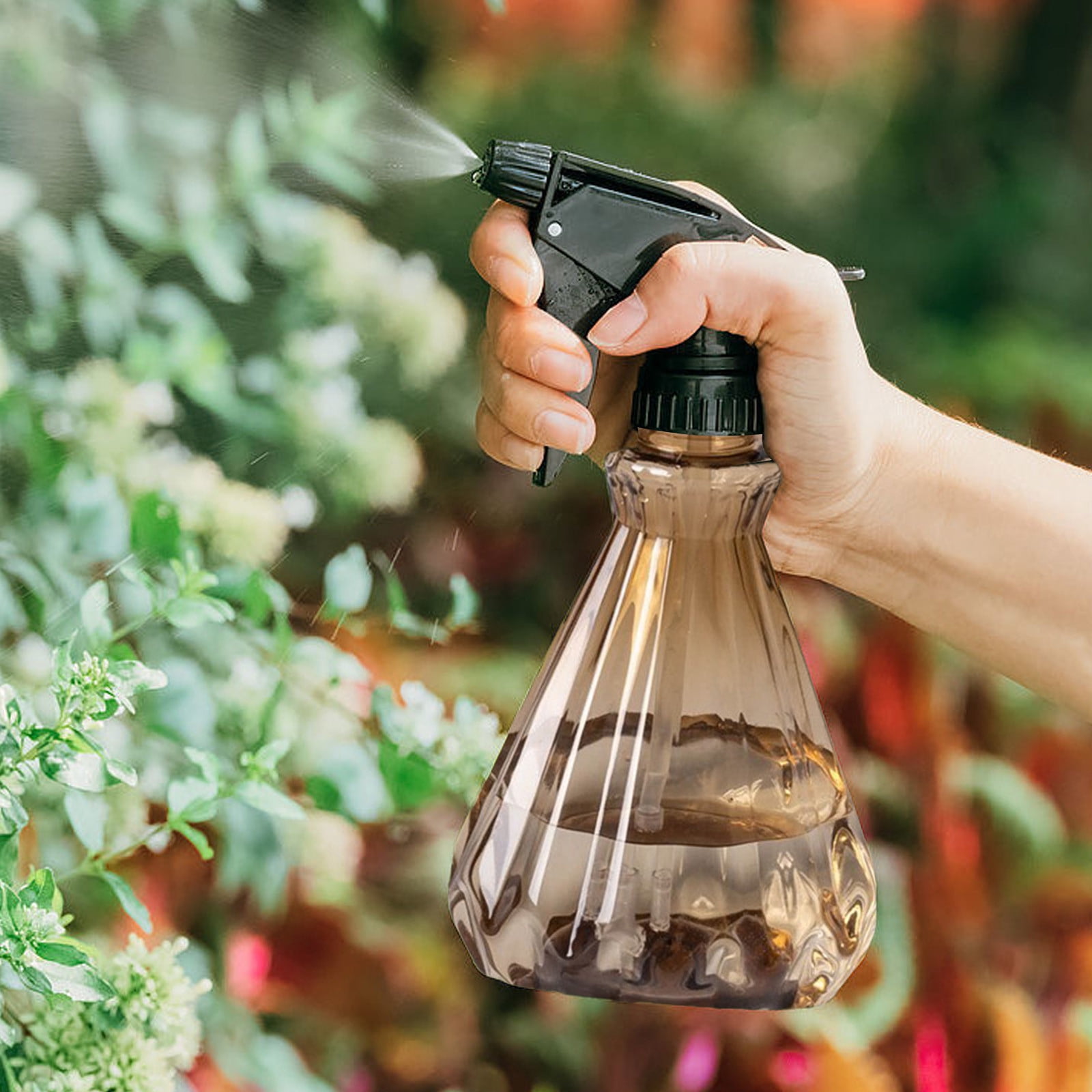 YIMWNYI 500ml Watering Spray Bottle, Gardening Sprayer, Powerful Spray ...