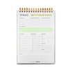 Cleaning Planner Notebook, Reusable Tear-Off Calendar with Checklists ...