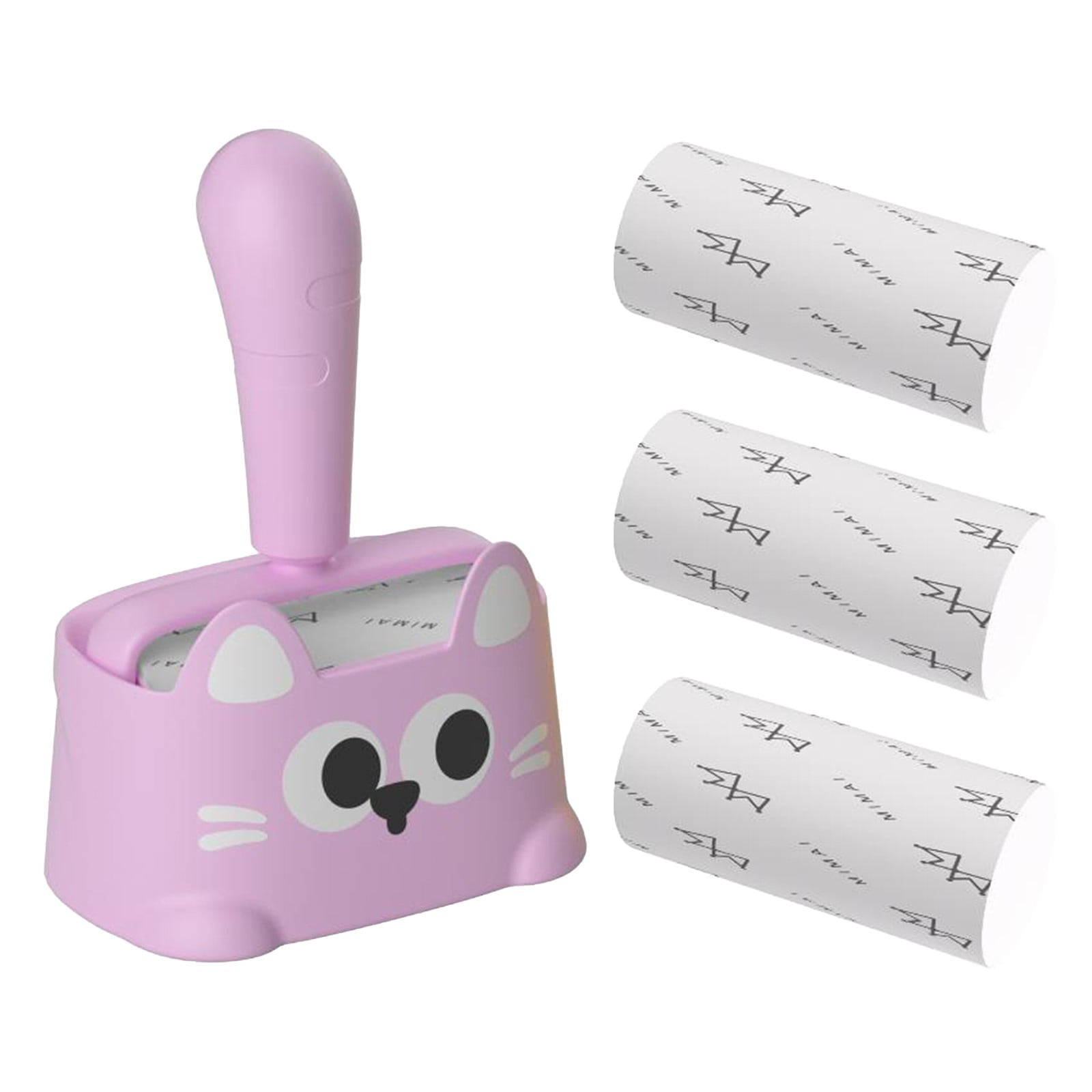 YIMWNYI Adhesive Tape for Pet Hair Removal, Detachable Roller with 3 ...