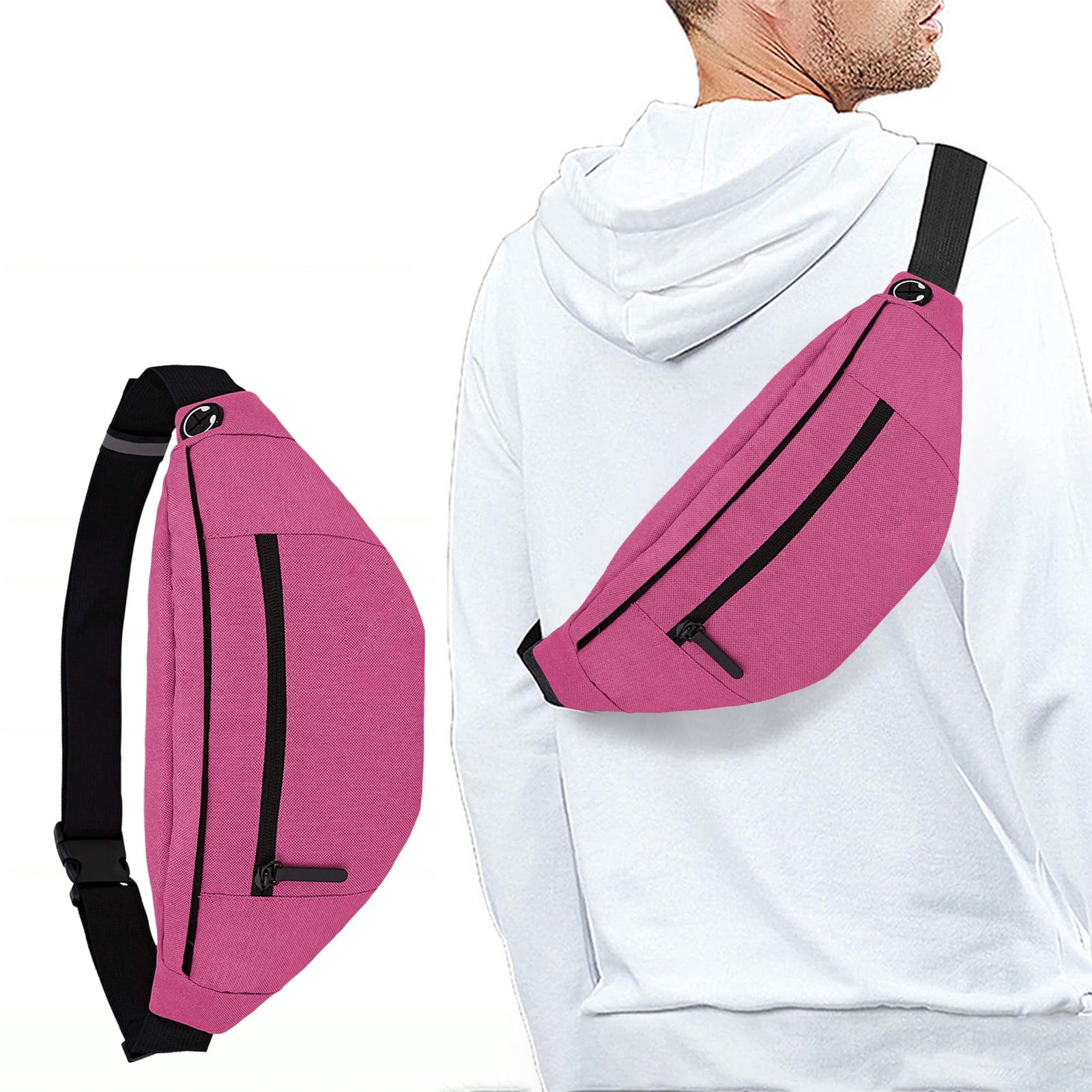 YIMWNYI Crossbody Bag Watertight Material Crossbody Backpack ...