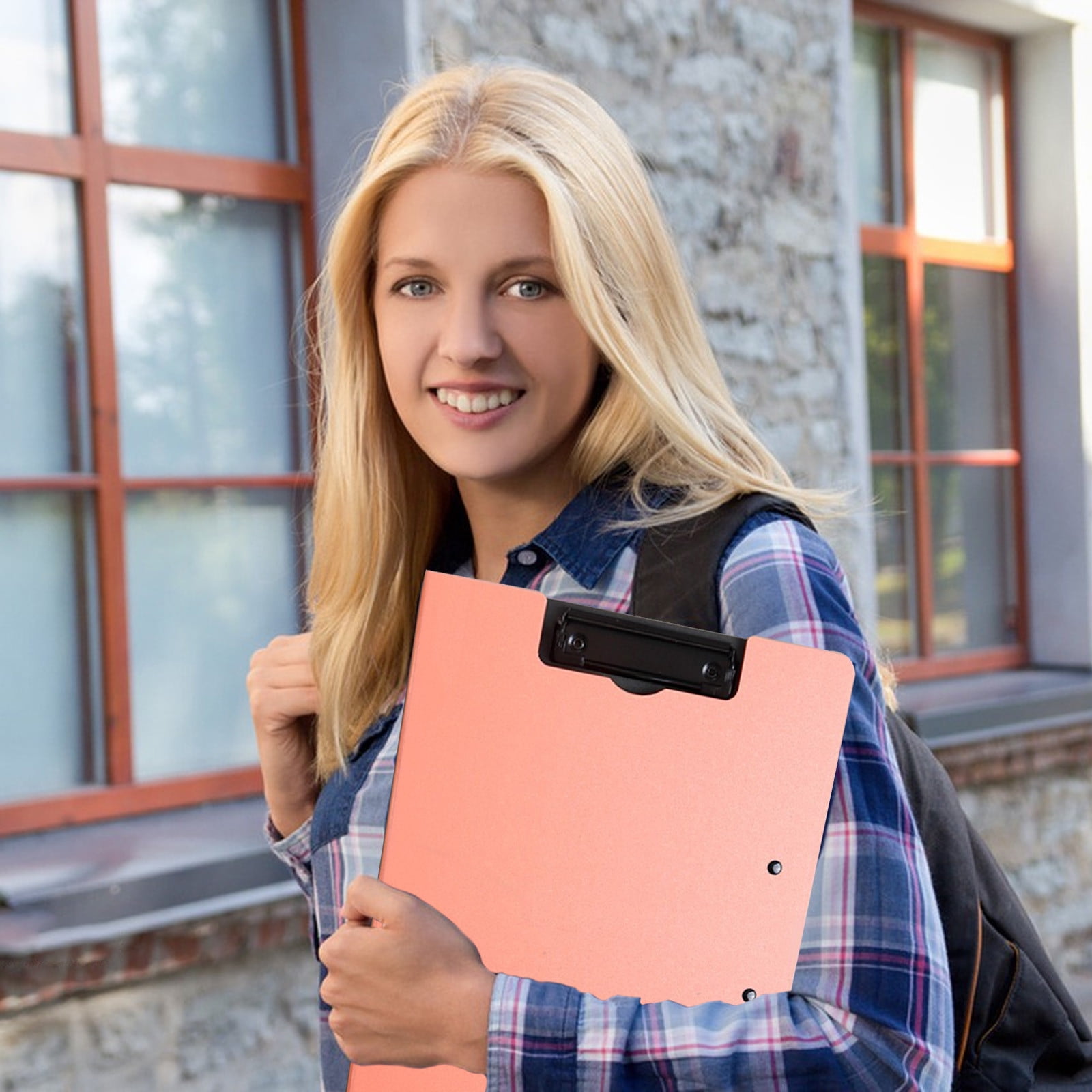 YIMWNYI Double File Clipboard with Storage, High-Capacity Folder ...