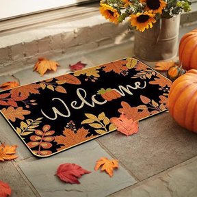 Bjutir Fall Door Mat Decoration Doormat Blanket Personalized Front Door ...