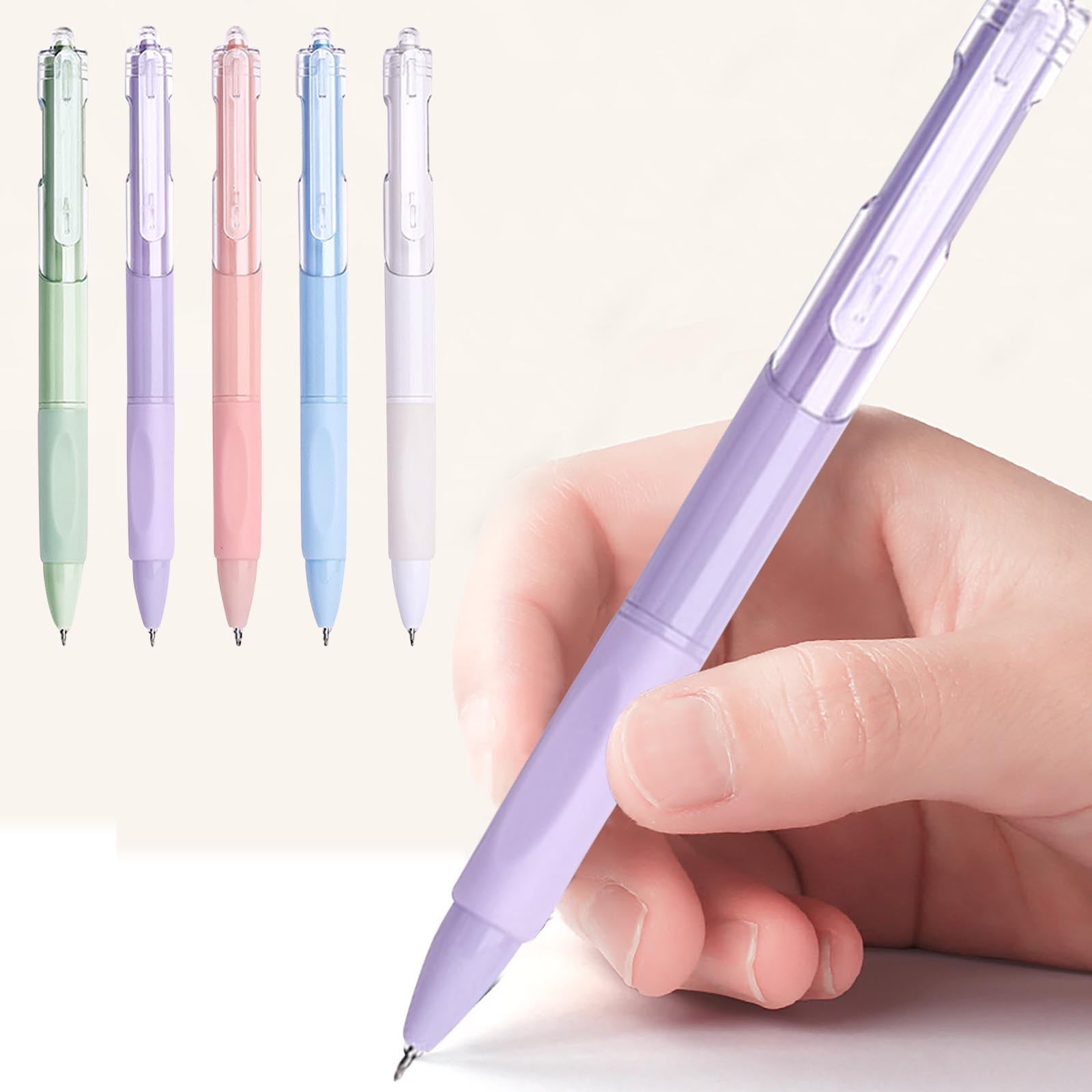YIMWNYI High Precision Gel Pens, Pack of 5, Ergonomic Design, Smooth ...