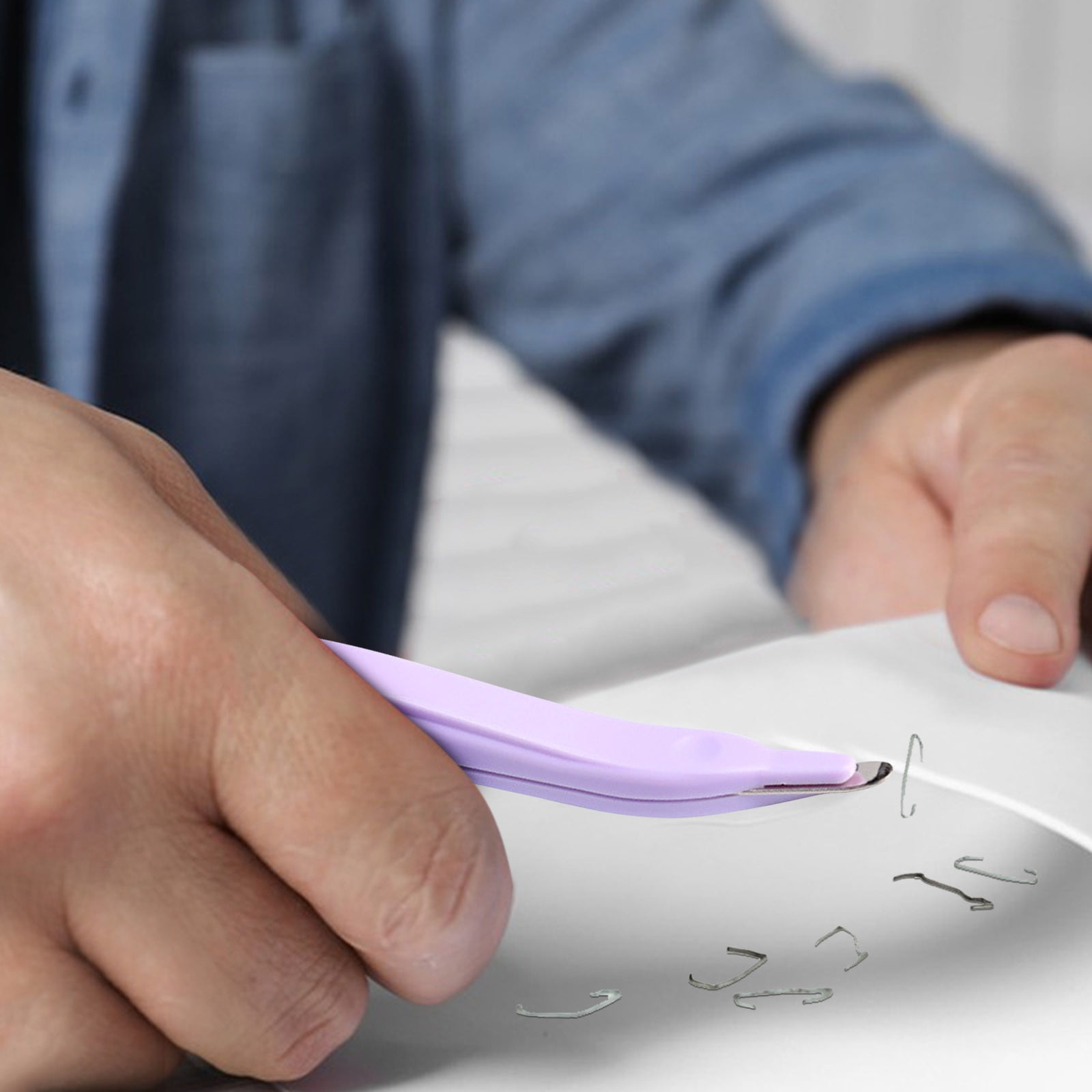 YIMWNYI Magnetic Staple Remover, Ergonomic Staple Puller Tool, Compact ...