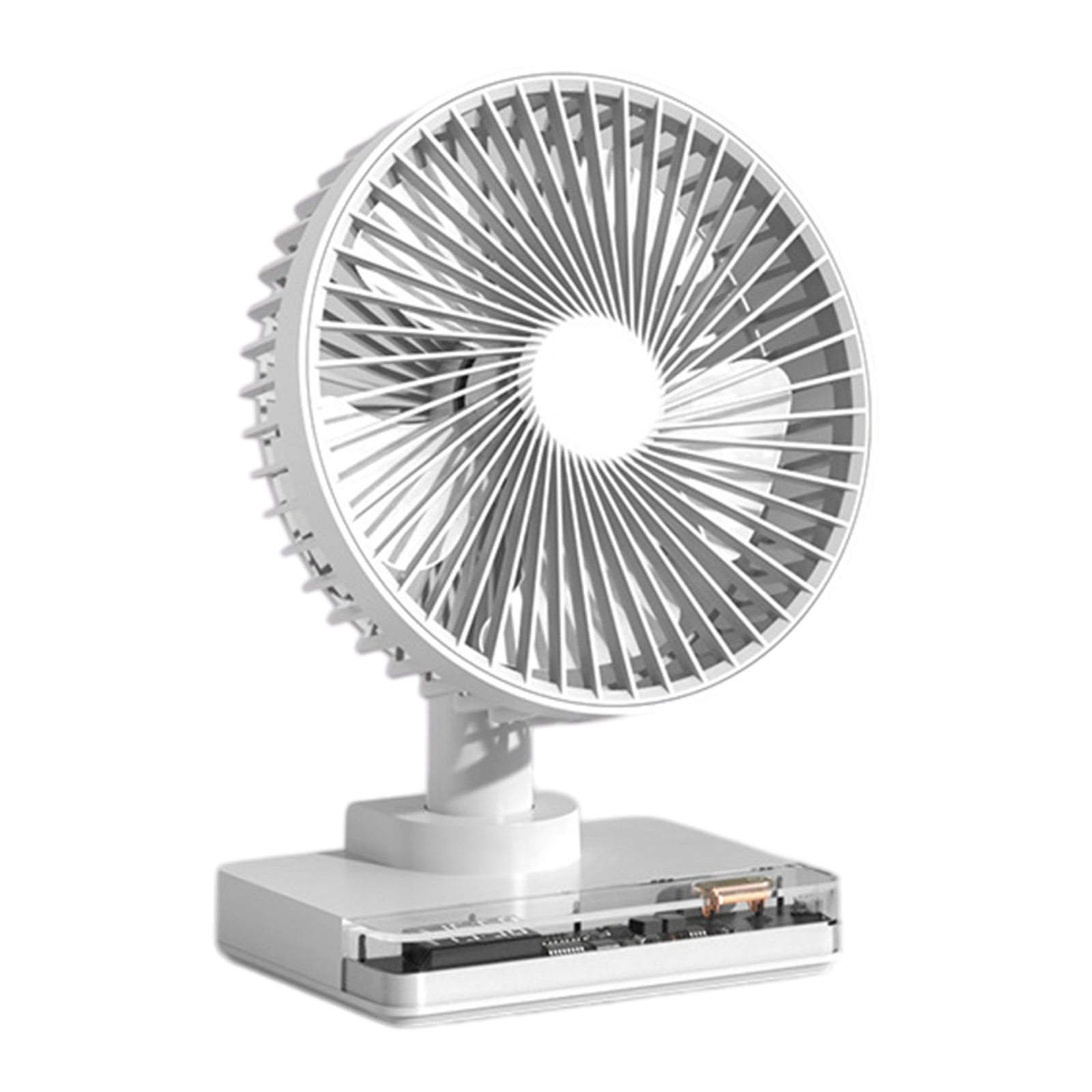 YIMWNYI Moving Head Fan Mute Desktop Fan, USB Mini Fan for Home, Office ...