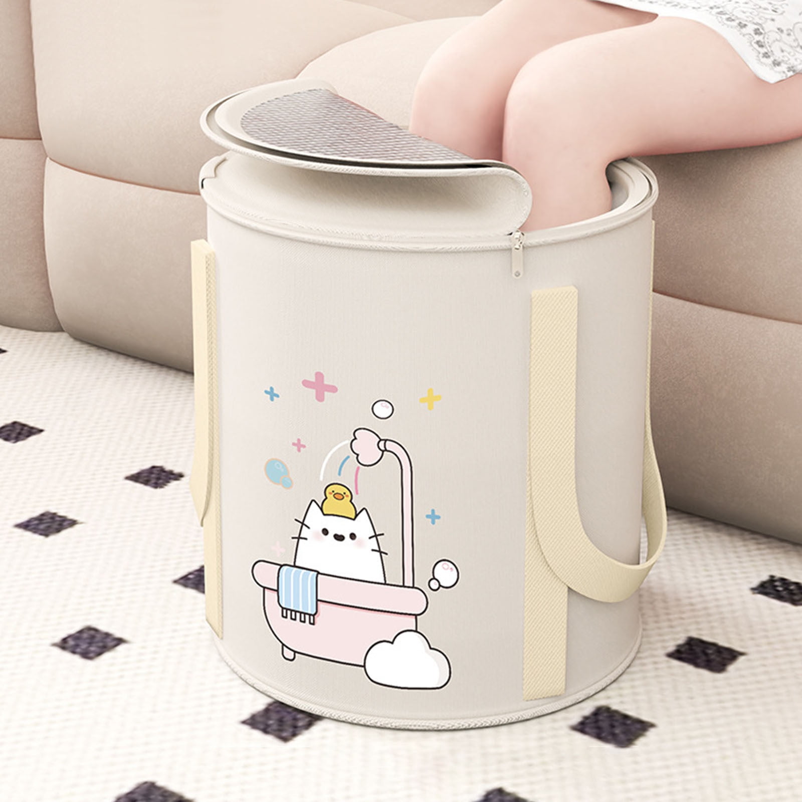 YIMWNYI Multi-Purpose Foldable Foot Bucket for Portable Constant ...