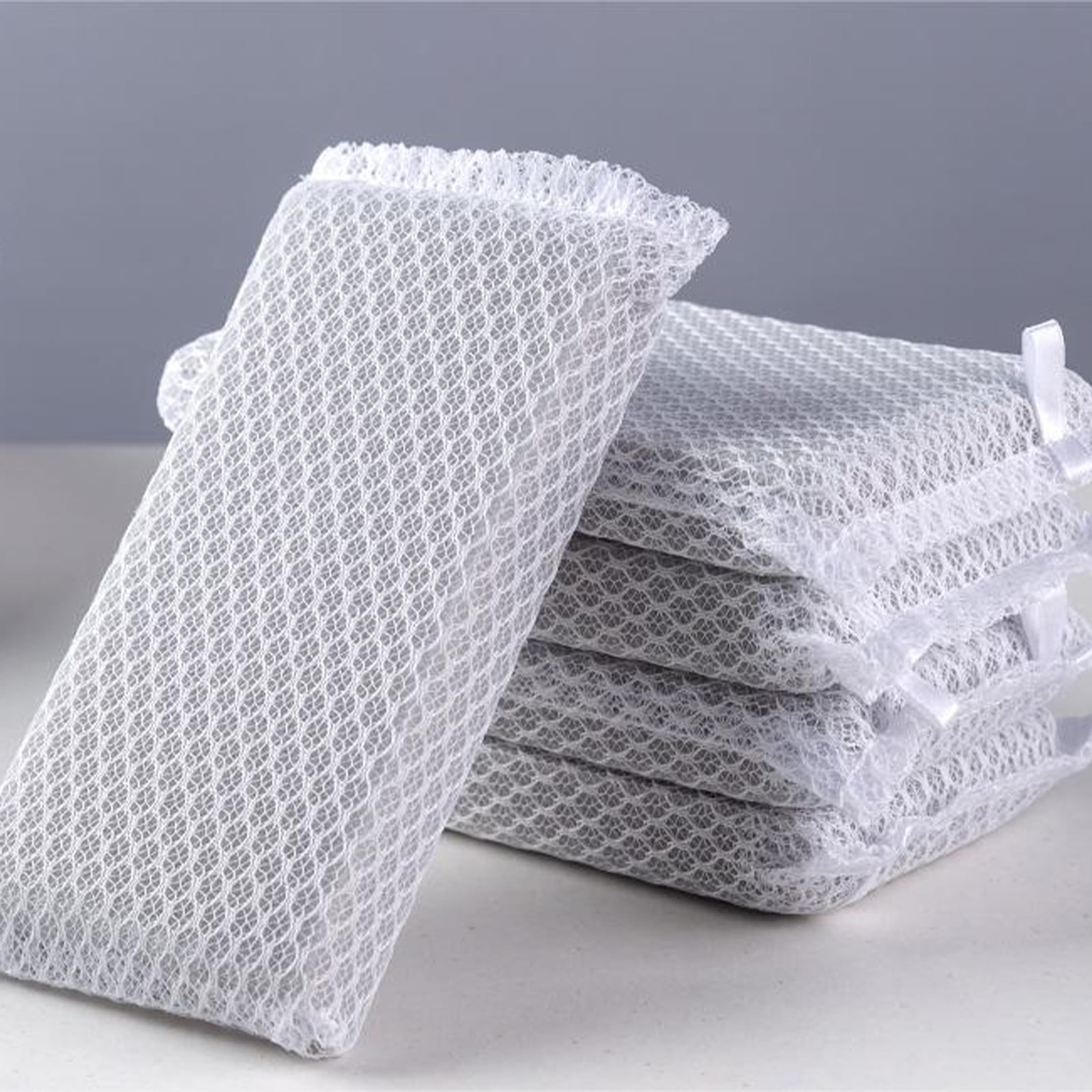 YIMWNYI Natural Pulp Double-Sided Oil Dishes Sponges, Reusable Kitchen ...