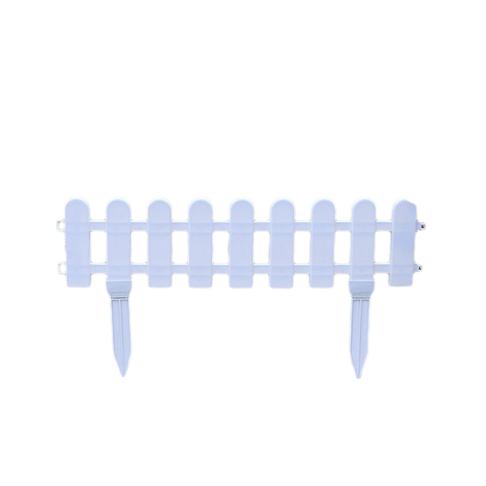 YIMWNYI PVC Garden Fence, White Flower Bed Edging, Durable and Easy ...