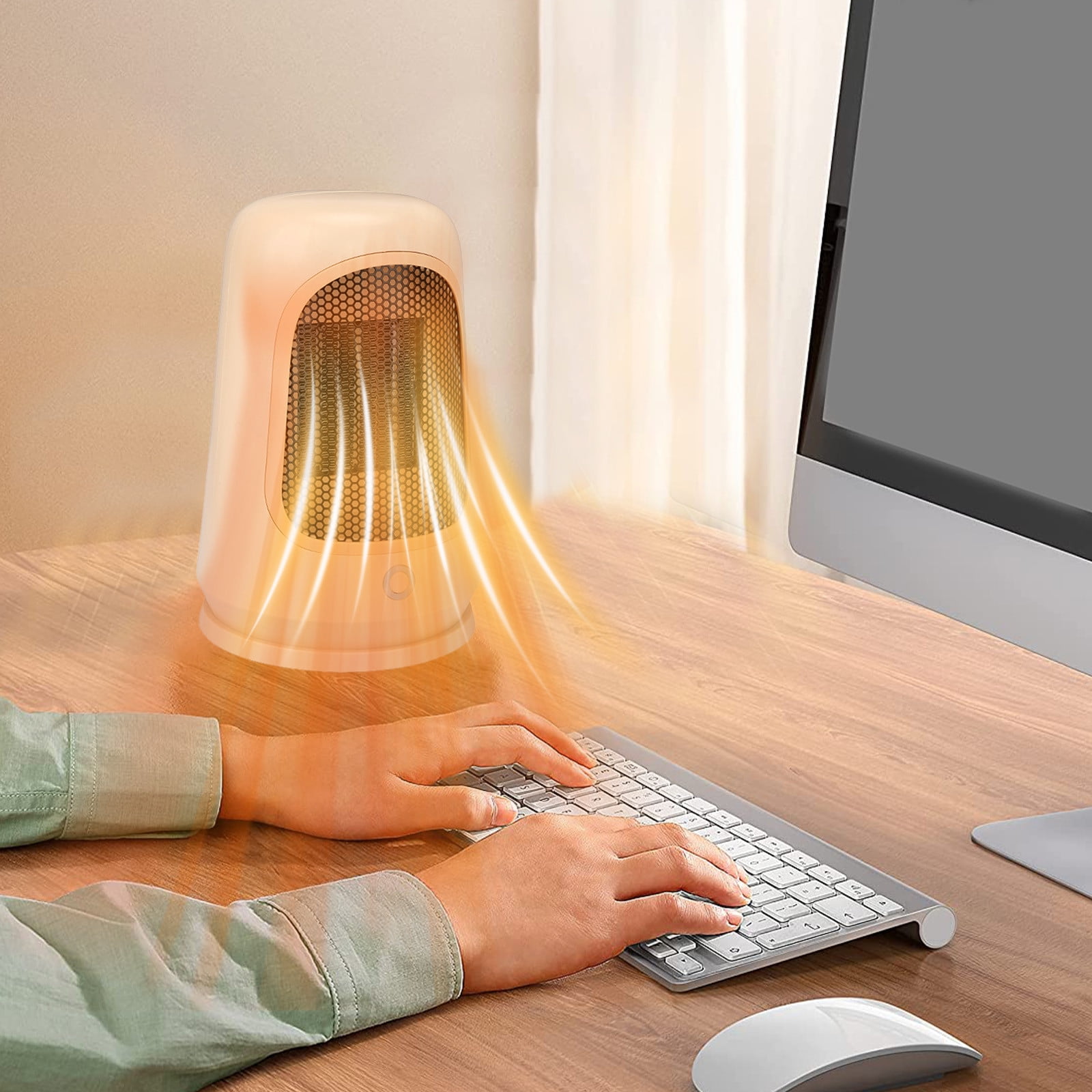 YIMWNYI Portable Heater, Fast Heating, Energy Efficient, Overheat ...