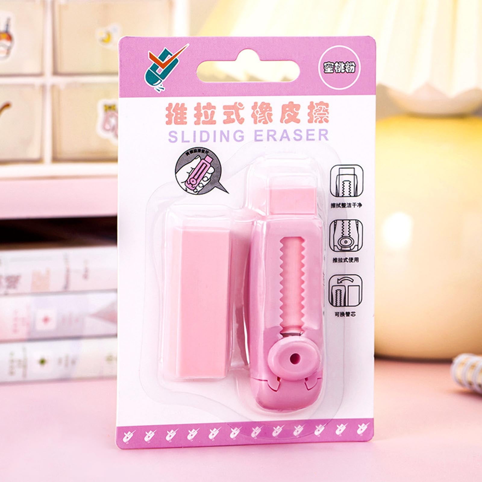 YIMWNYI Push Eraser with Wheel, Traceless and Low Scrap Design ...