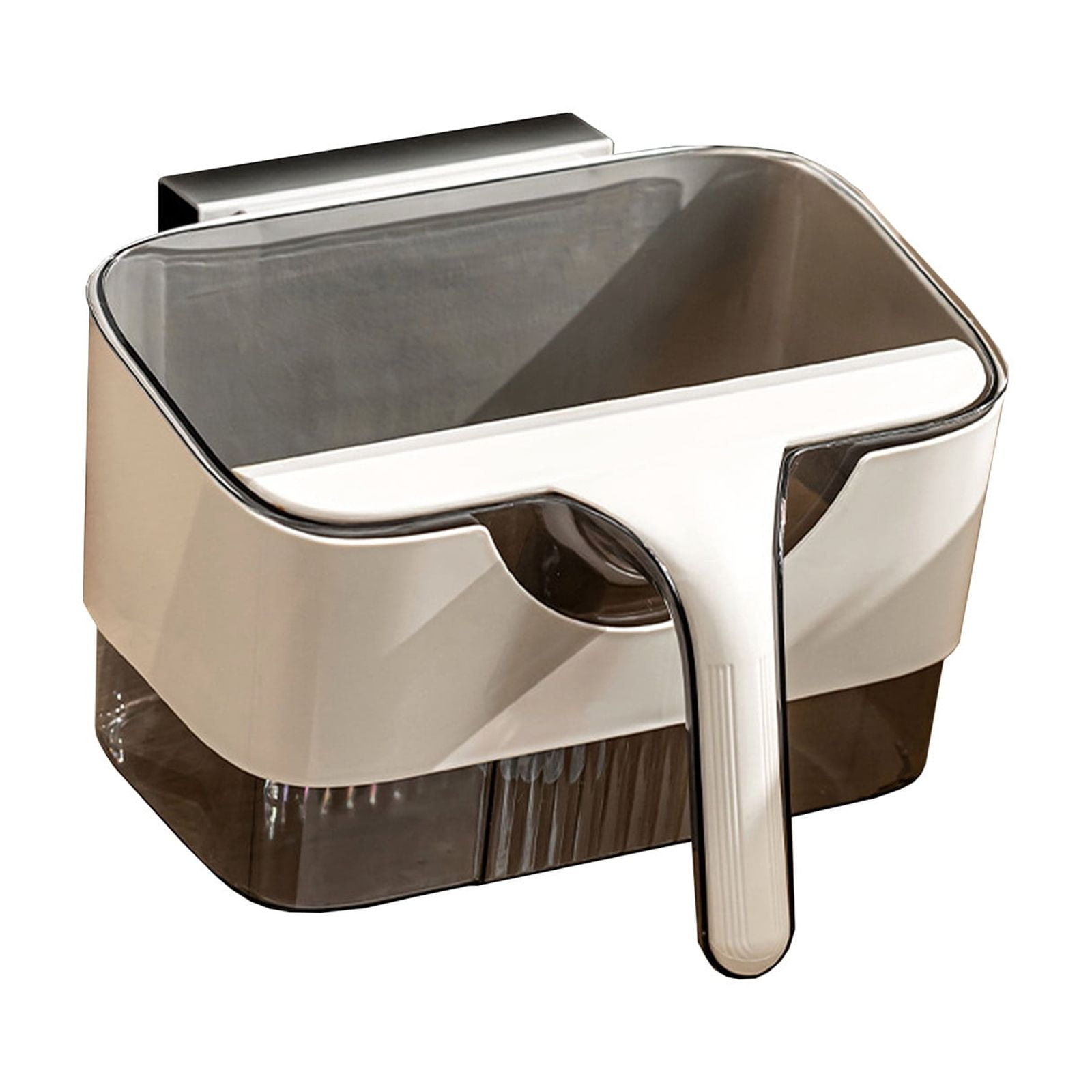 YIMWNYI Wall-Mounted Kitchen Waste Bin with Scraper - Heavy Duty, No ...