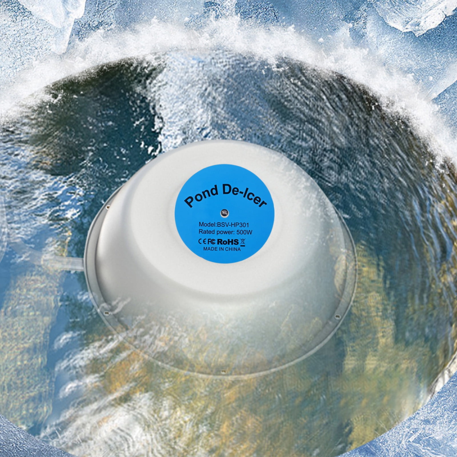 YIMWNYI Water Spike Ice Melter, Thermostatically Controlled Outdoor ...