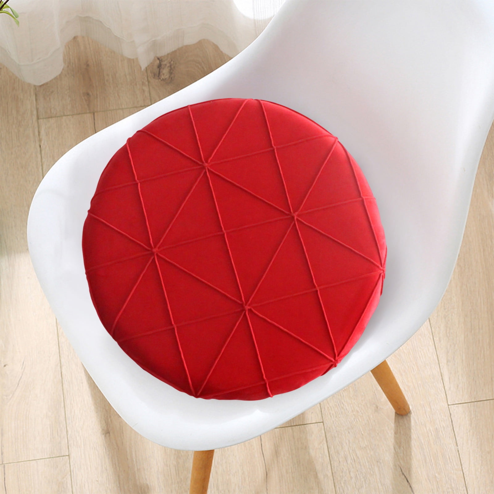 YIMWNYI Winter Cushion Plush Chair Cushion, Ergonomic Seat Cushion ...