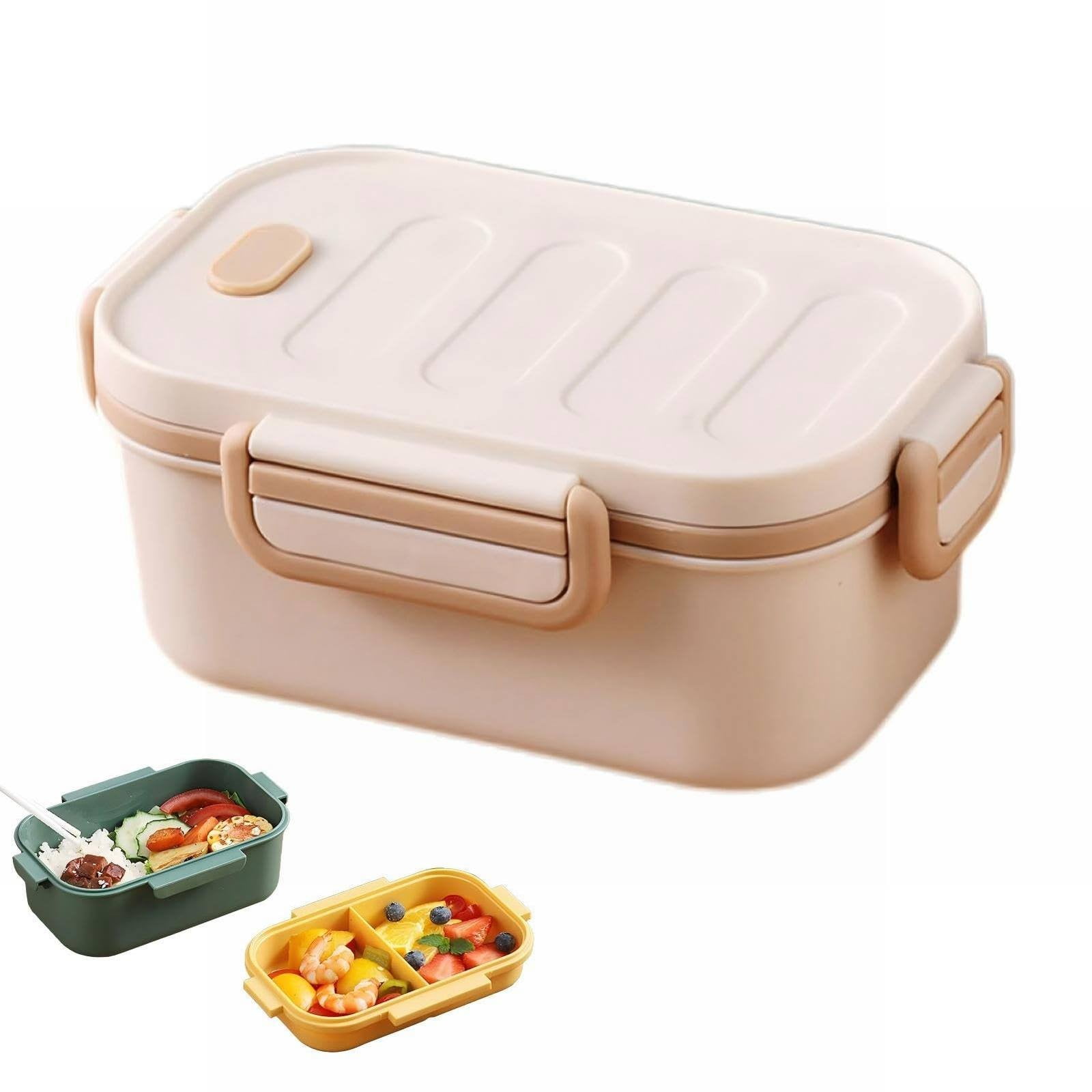 YINGSINK Bento Box Lunch Box With Compartments 1000ML Lunch Box Adults ...