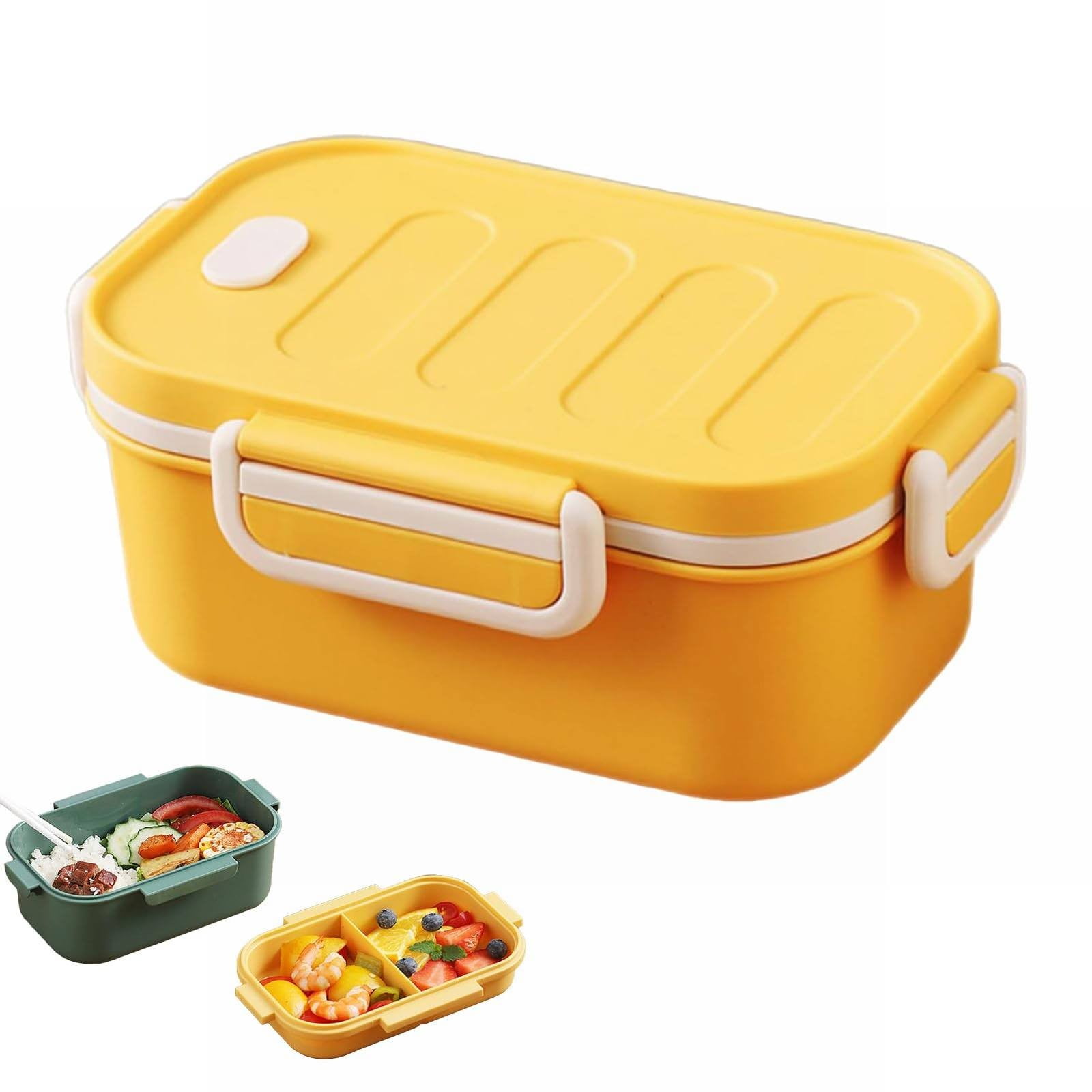 YINGSINK Bento Box Lunch Box With Compartments 1000ML Lunch Box Adults ...