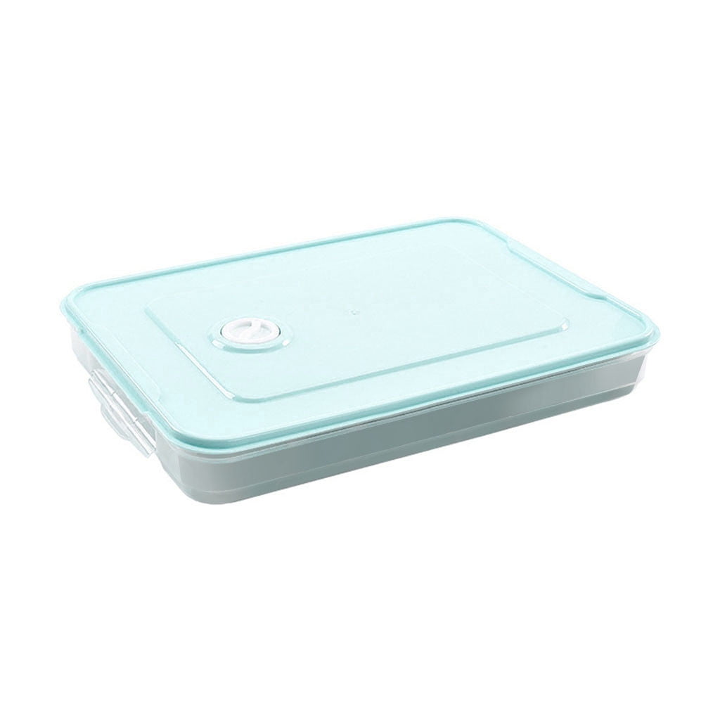 YINGSINK Fruit Storage Box Single Layer Refrigerator Food Dumplings ...