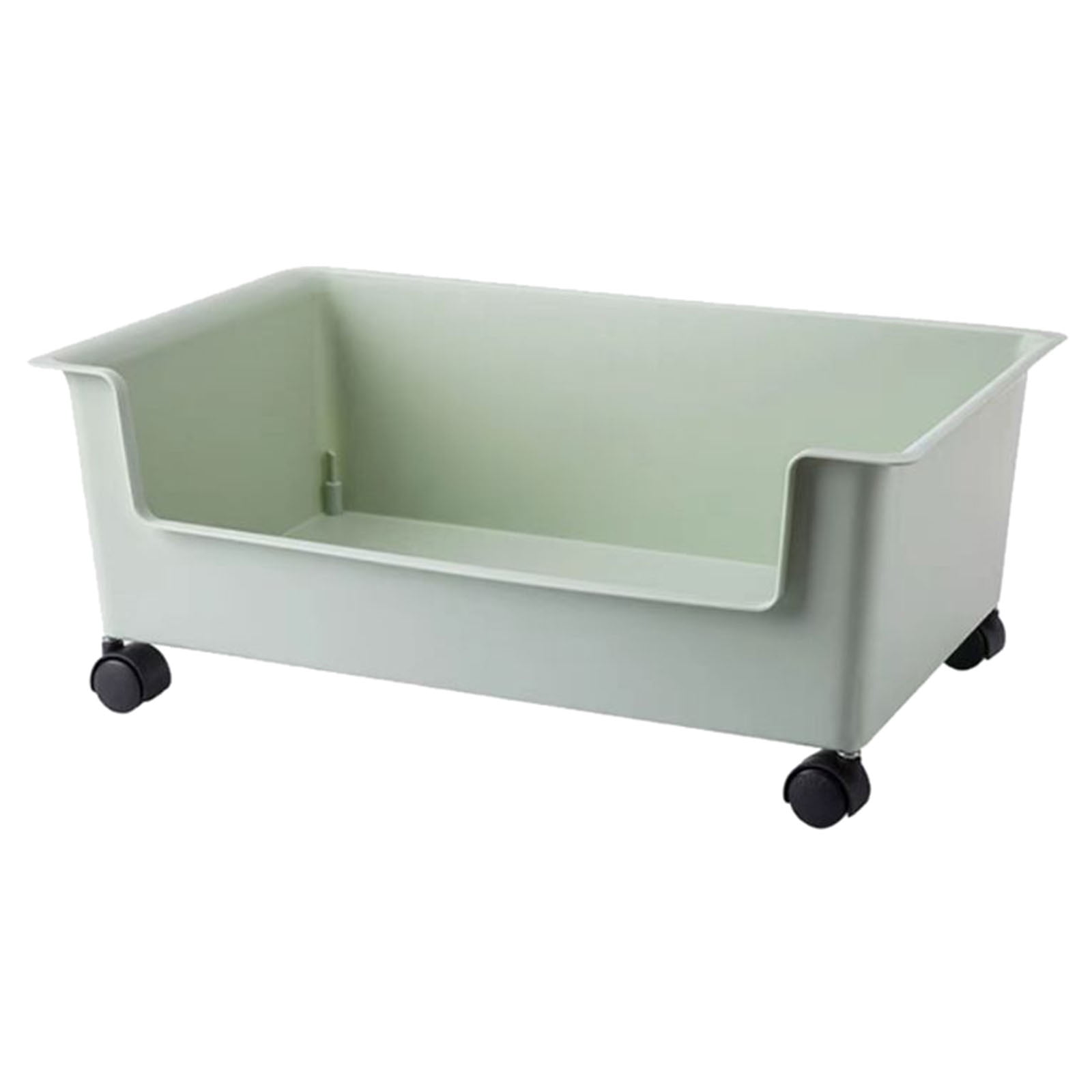 YINGSINK Storage Box Removable Storage Box Under Desk With Pulley ...