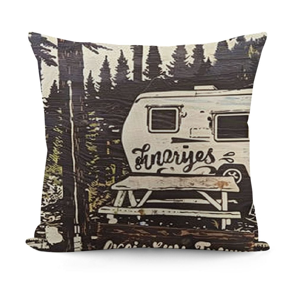 YINGXI Camper Pillows Covers,Camper Gift,Camper Gifts for Women,Happy ...
