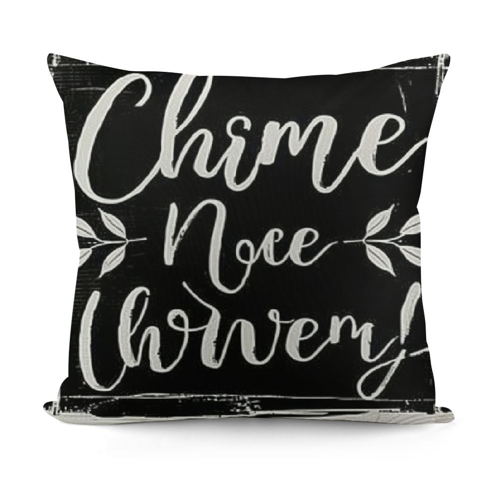 YINGXI Farmhouse Pillow Covers with Words Welcome to Our Home for ...