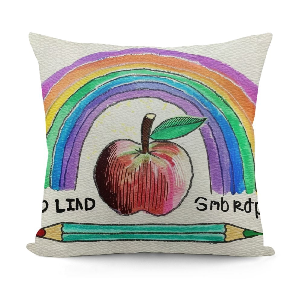 YINGXI Funny Teacher Gifts, Pillow Covers,Preschool Teacher Gifts ...