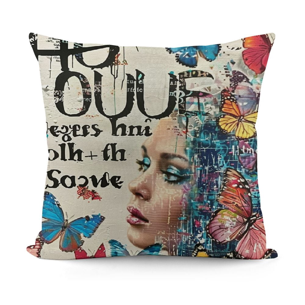 YINGXI How Long is Pillow Cover, Vintage How Long is Inspirational ...