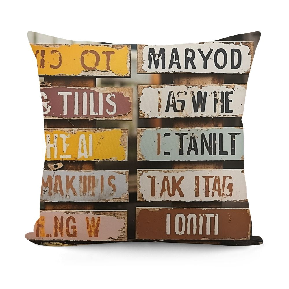 YINGXI Inspirational Quotes It’s ok to Be Yourself Boho Pillowcase ...