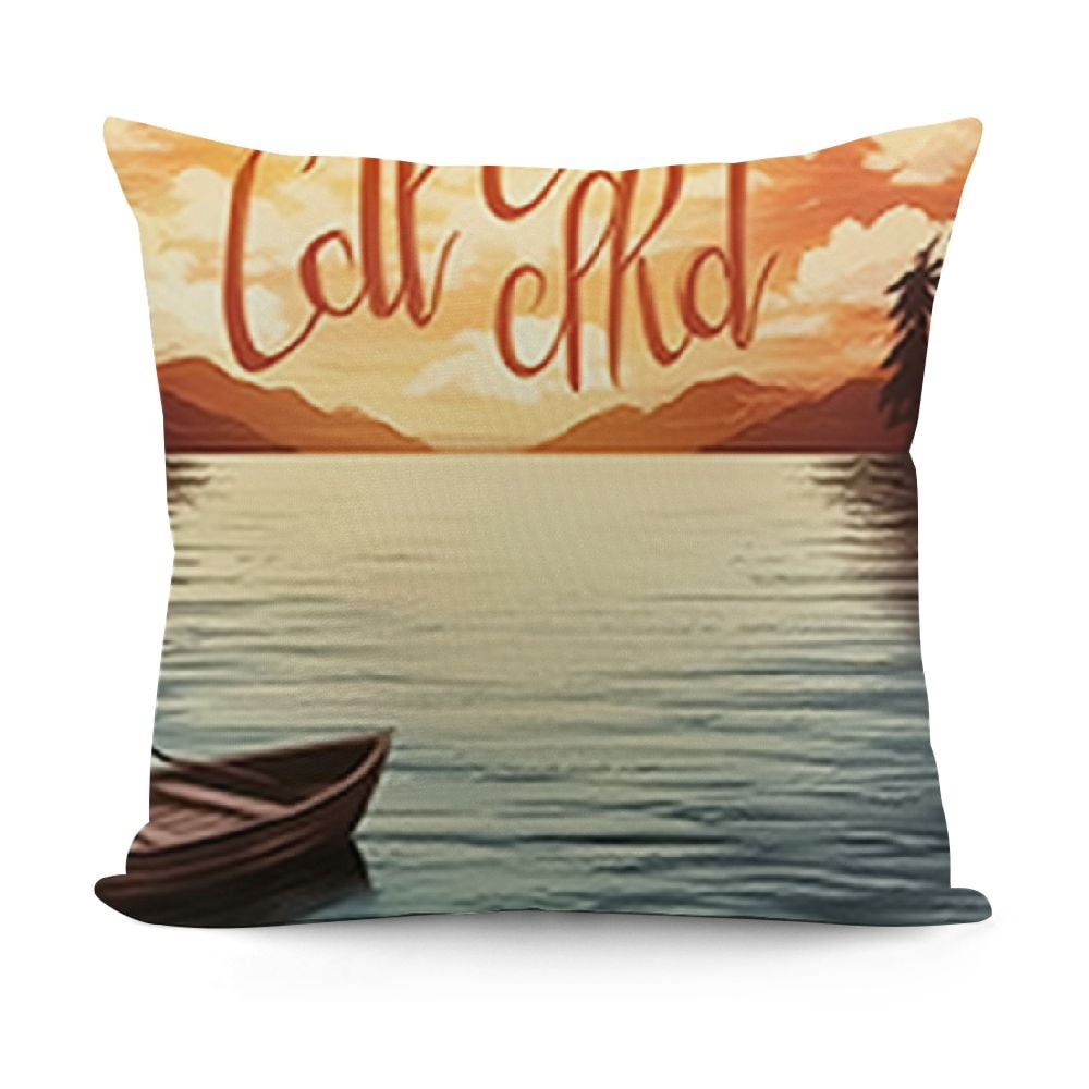 YINGXI Lake Camper Throw Pillow Covers This is Our Quote Cushion Covers ...