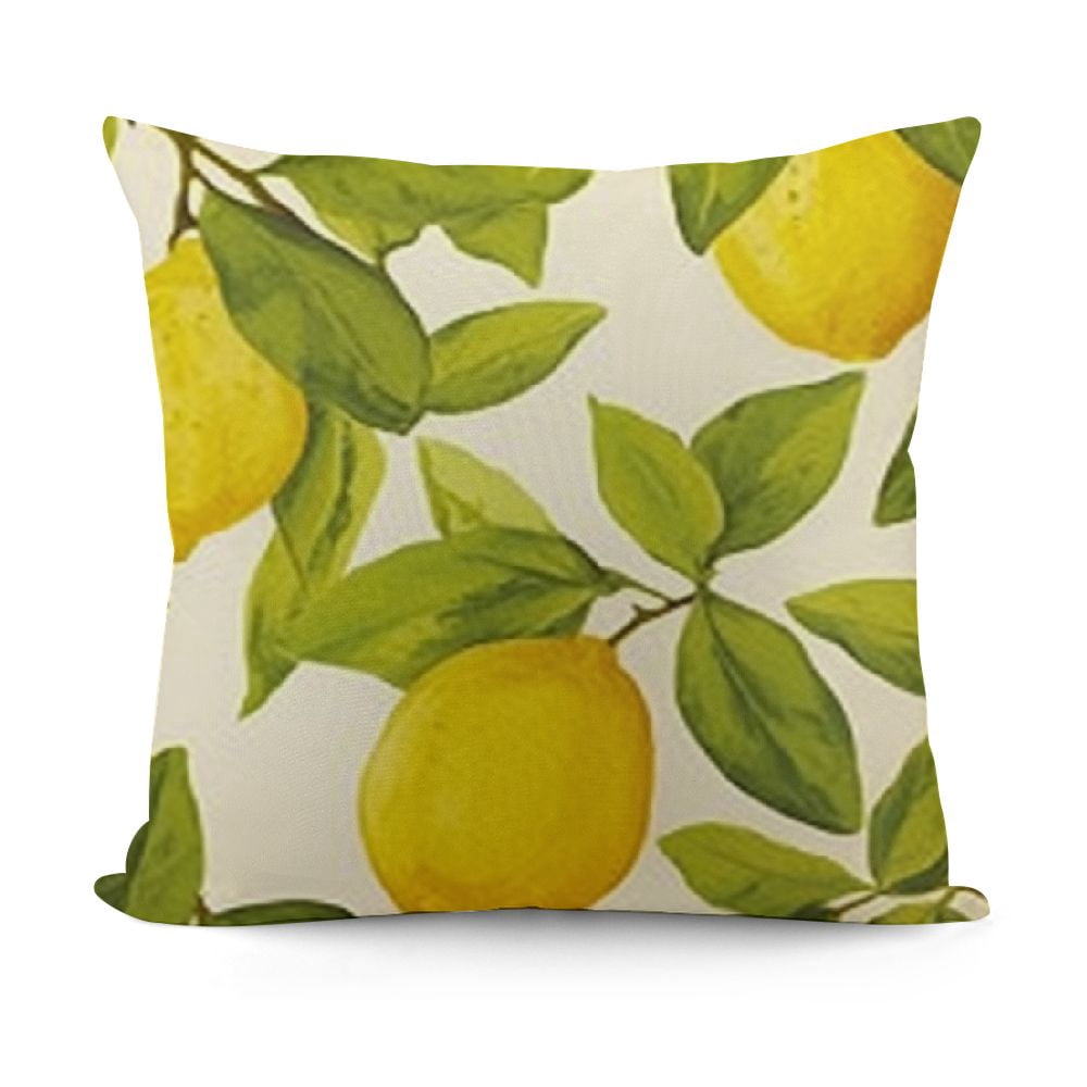 YINGXI Pillow Covers Summer Farmhouse Throw Pillow Case Watercolor ...