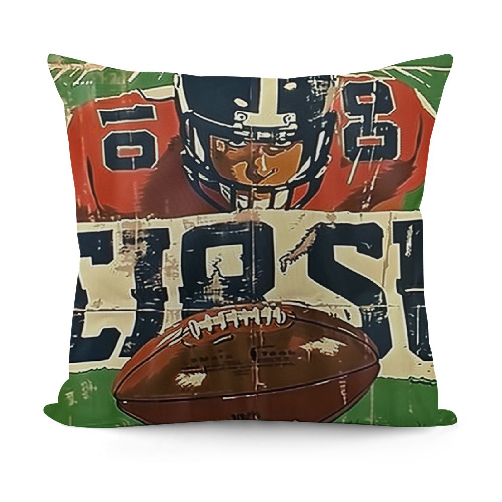 YINGXI Ready for Some Football Throw Pillow Cover,American Football ...