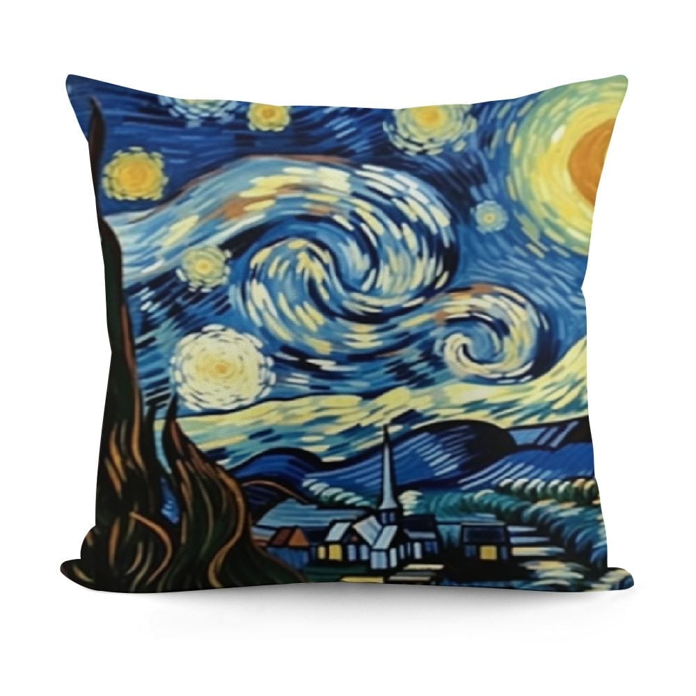 YINGXI Starry Sky Night Art Throw Pillow Cover Case for Couch Sofa Bed ...