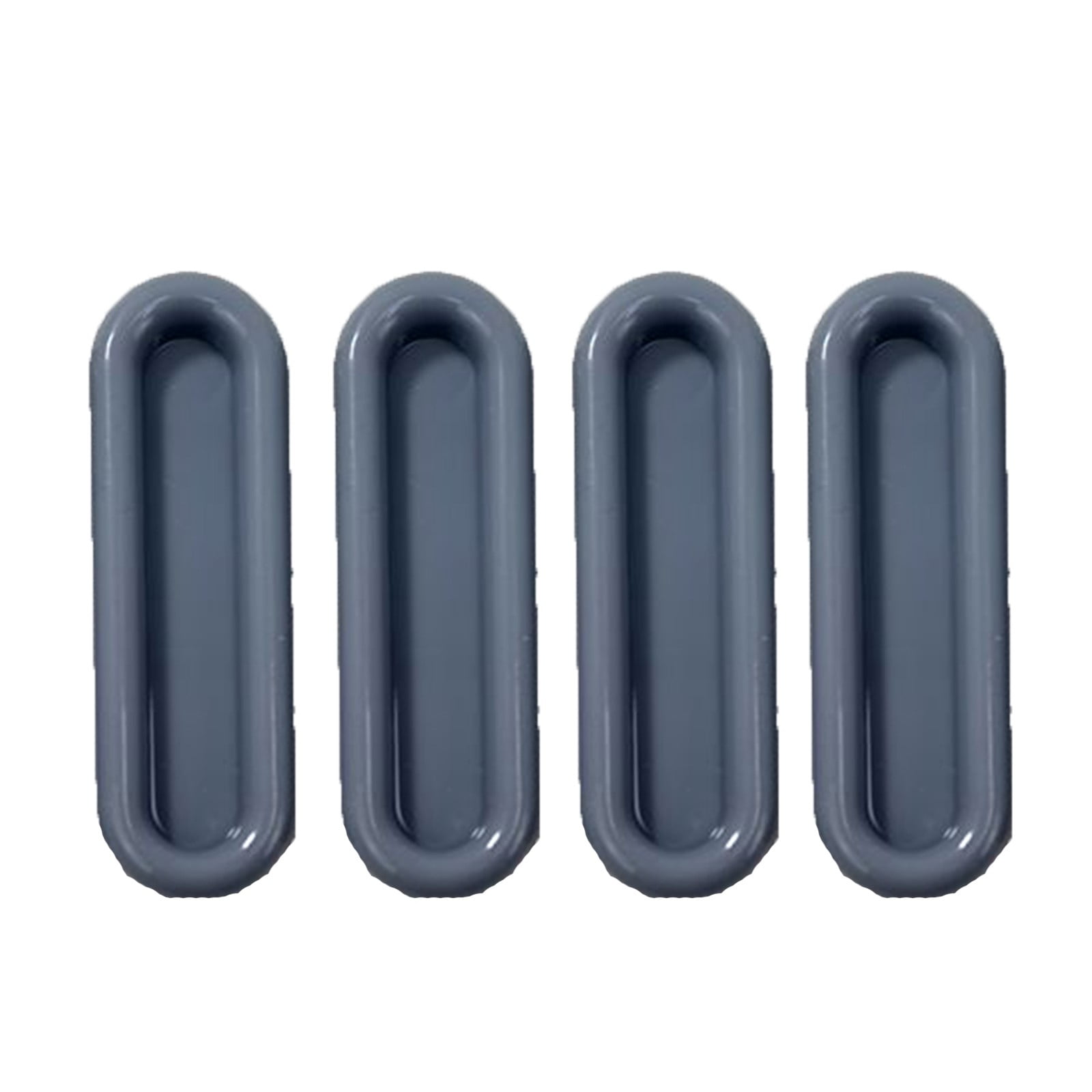 YINGYUN Sliding Door 4PC Punch Sliding Door Self Adhesive Handle Window ...