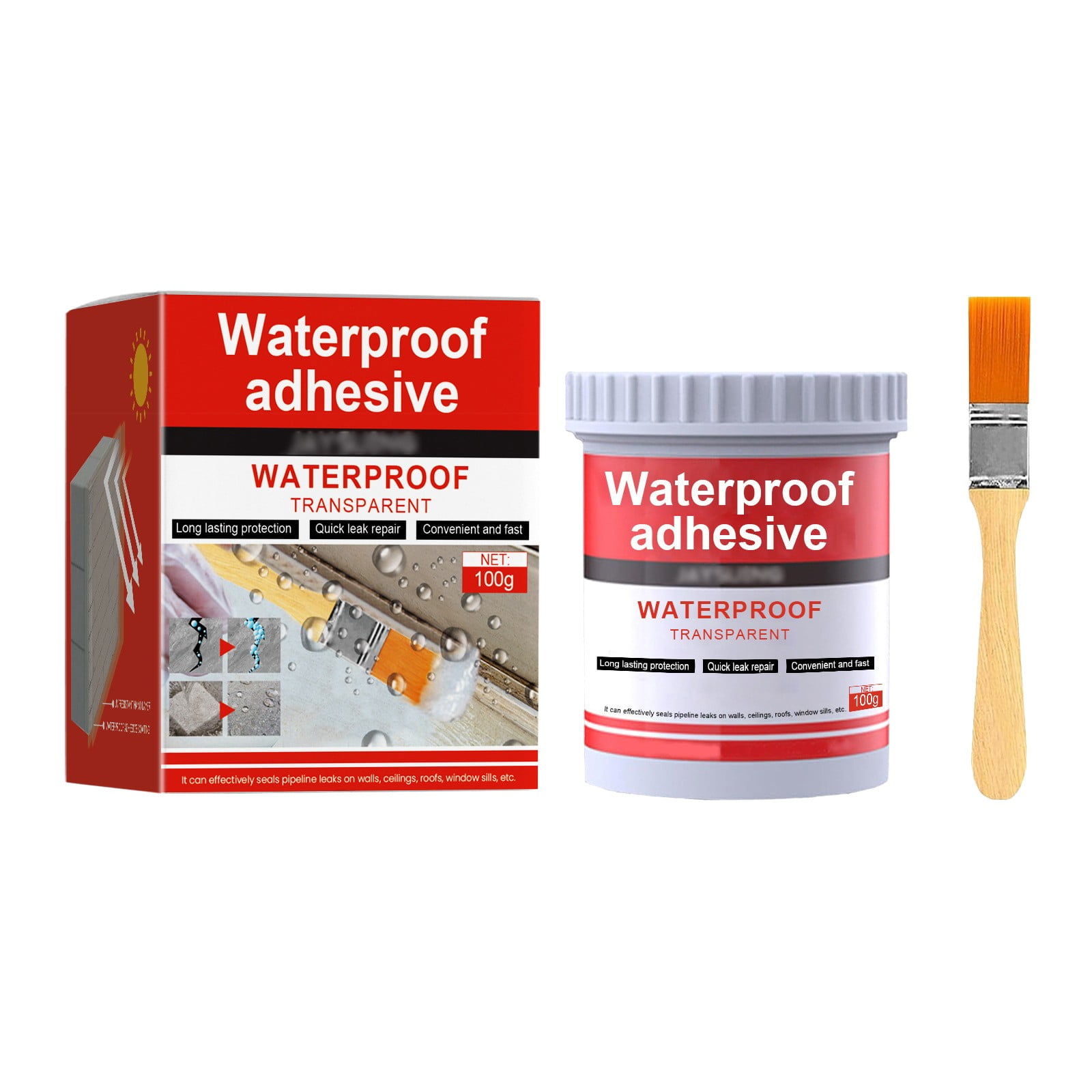 YINGYUN Spackle Wall Repair Plastic Roof Windowsill Leak Paint Toilet ...