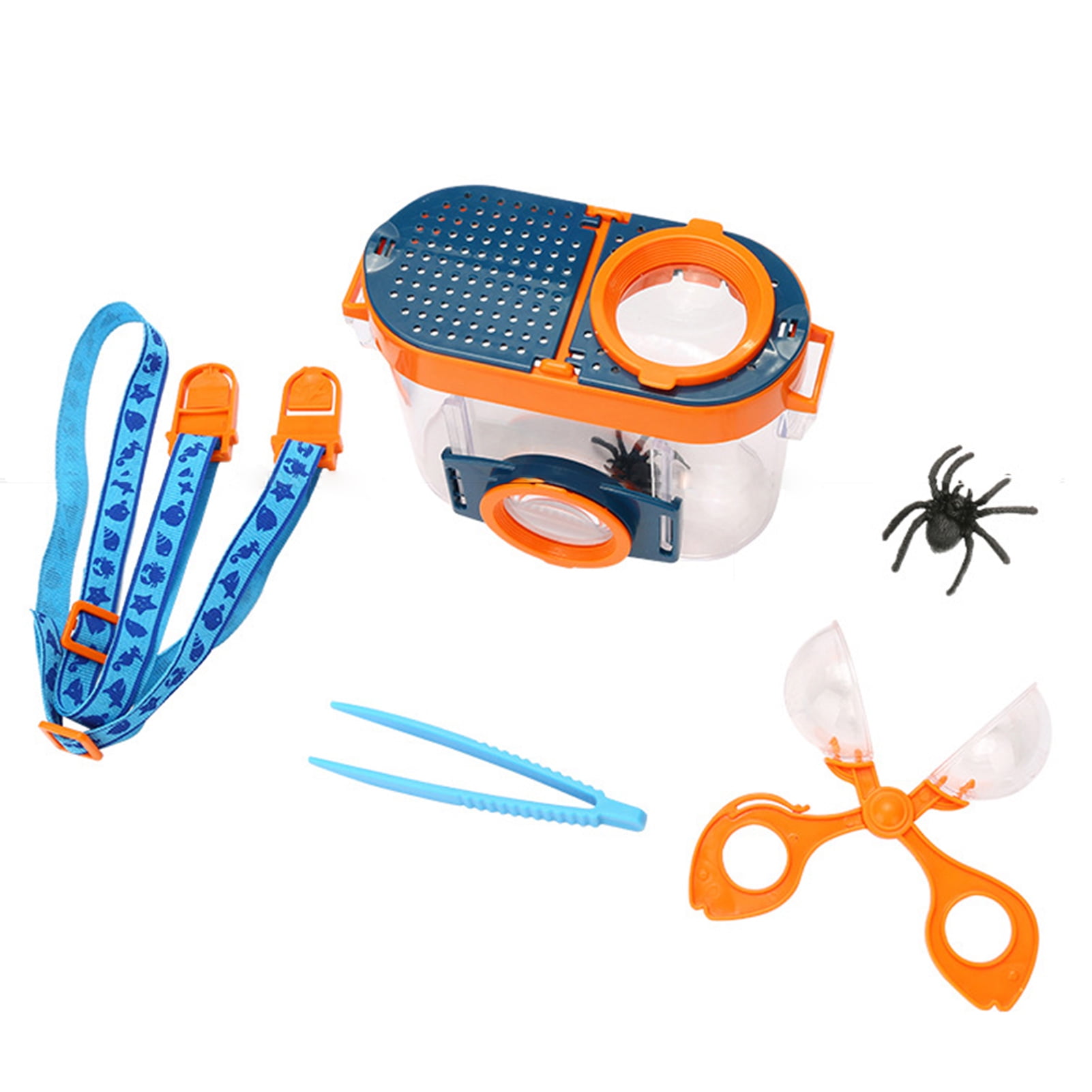 YINKUU Magnifying Glass Insect Collection Box, Children's Insect Tin ...