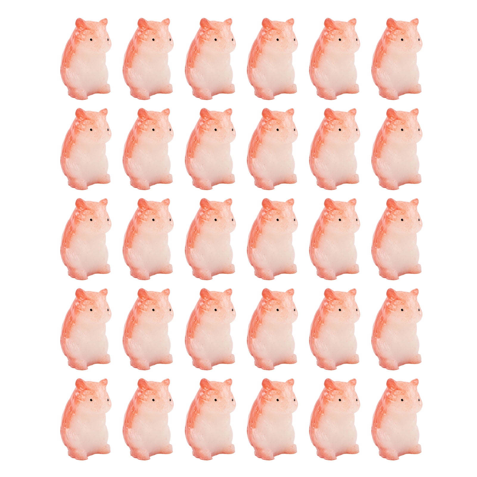 YINKUU Toys for Boys and Girls 3-6 Years 30Pcs Resin Hamster Figurine ...